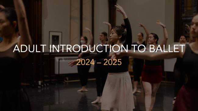Adult Introduction to Ballet Classes – José Mateo Ballet Theatre