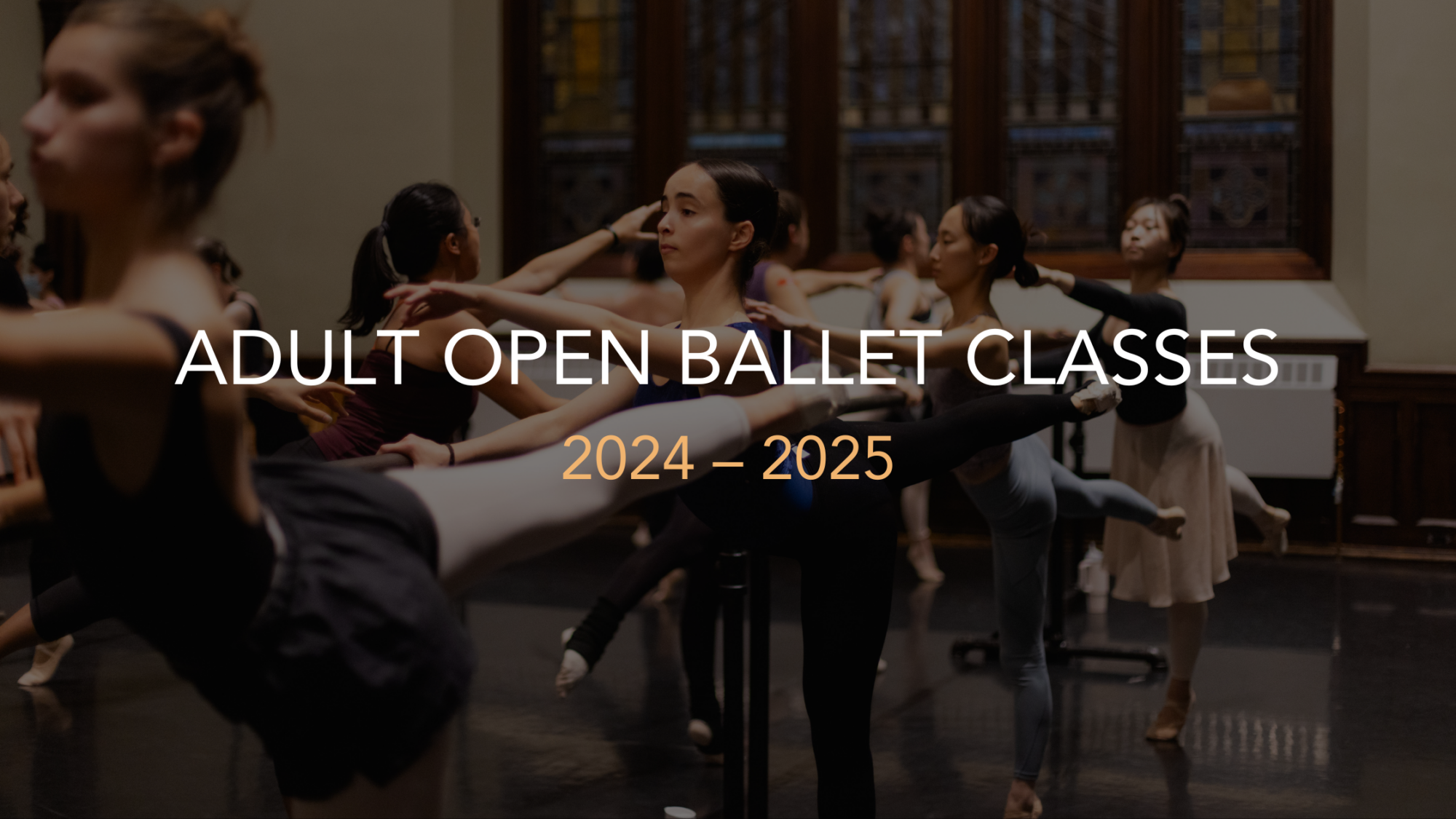 Adult Open Classes – José Mateo Ballet Theatre