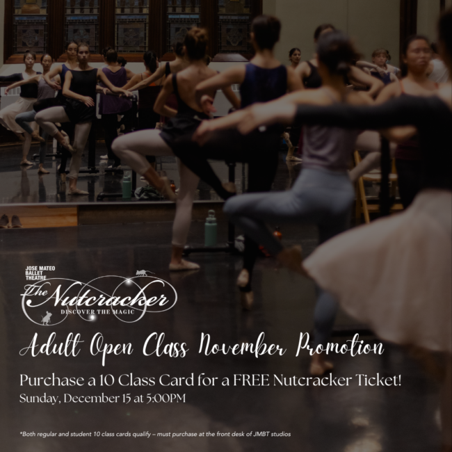 Adult Open Classes – José Mateo Ballet Theatre